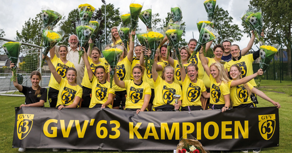 De dames van GVV’63 zijn kampioenen - VoetbalJournaal