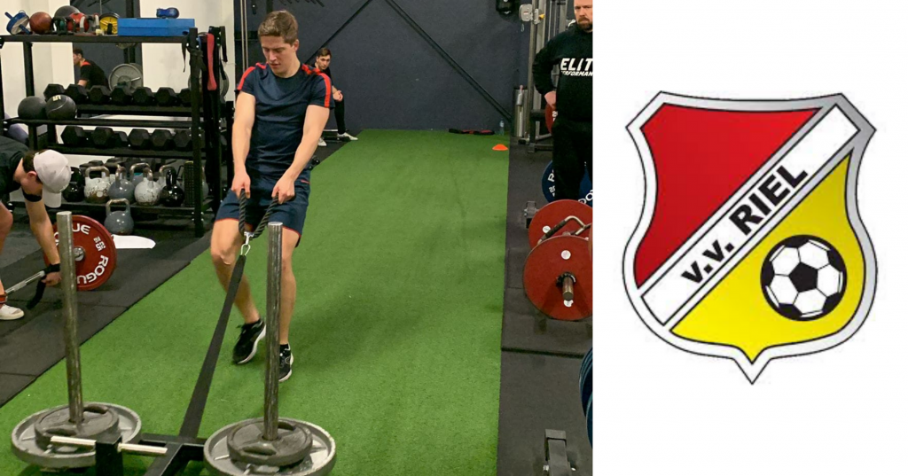 Tom Tülkens van VV Riel zit gedurende zijn herstel niet stil ...
