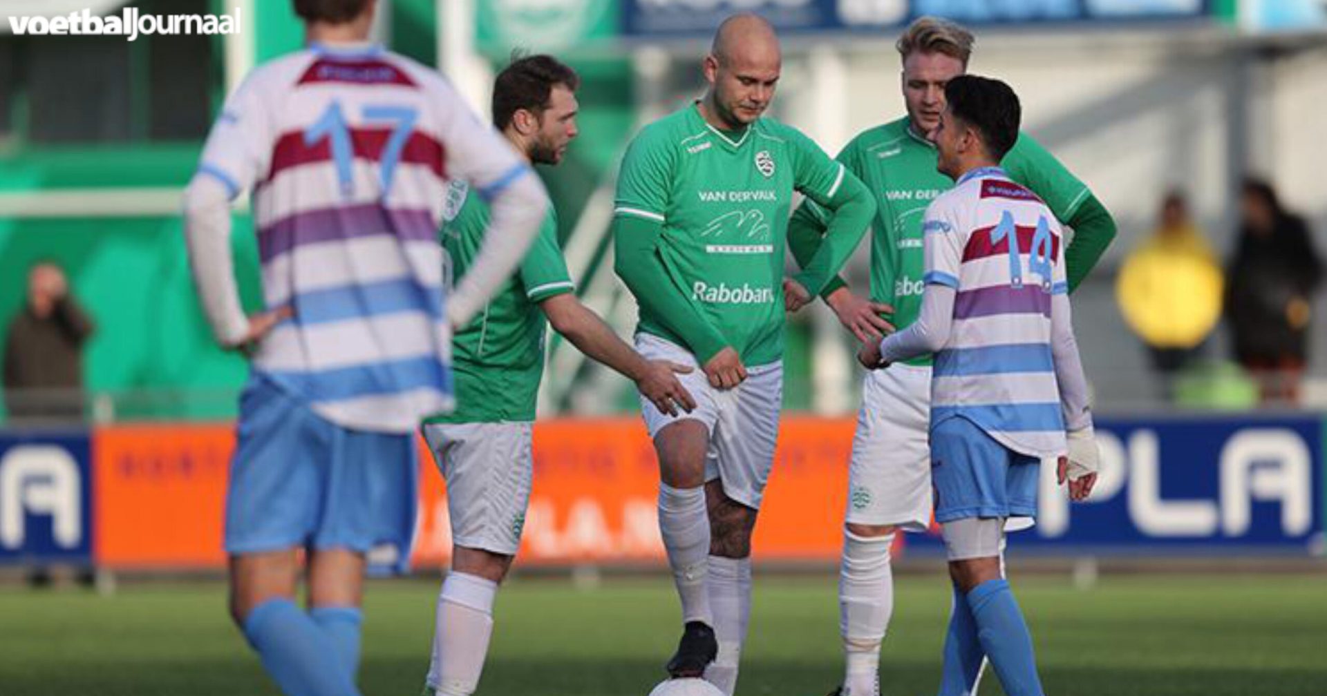 De tussenstand met Lars van den Berg van RKVV Westlandia - VoetbalJournaal